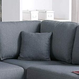 Poundex Upholstered Sofas/Sectionals/Armchairs, Grey