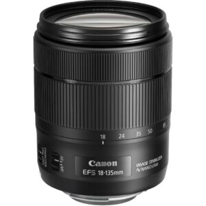 canon cameras us 1276c002 all-round lens ef-s 18-135mm f/3.5-5.6 is usm (black)