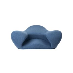 alexia meditation seat "ergonomically correct for the human physiology zen yoga ergonomic chair foam cushion home or office (fabric, blue angel)