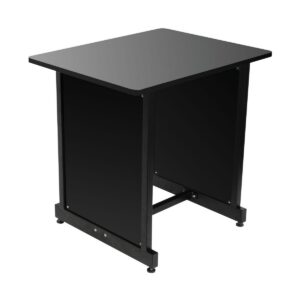 on-stage ws7500 series workstation rack cabinet, black