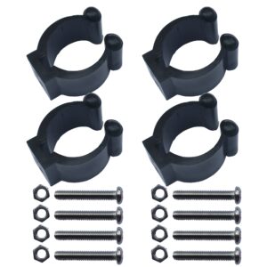 yyst 4 pcs kayak paddle clip paddle holder paddle keeper vertical mounted no side mounted