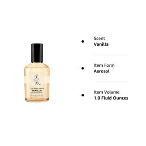 The Body Shop Vanilla Eau De Toilette – Sweet, Classic Fragrance – Vegan – 30ml(1 fl oz)