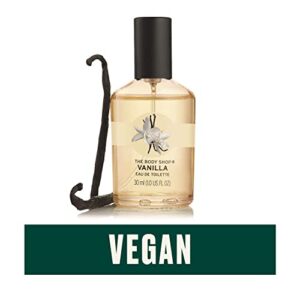 The Body Shop Vanilla Eau De Toilette – Sweet, Classic Fragrance – Vegan – 30ml(1 fl oz)