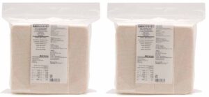 muji makeup facial soft cut cotton unbleached 60x50 mm 180pcs　ｘ　2 packs (total 360 sheets) value set