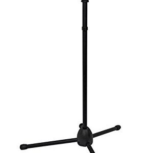 Rockville Wired Pro MIc Kit 1 - High-End Metal Microphone+Mic Stand+Carry Bag+Cable, Black