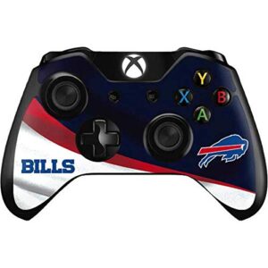 skinit decal gaming skin compatible with xbox one controller - officially licensed nfl buffalo bills design