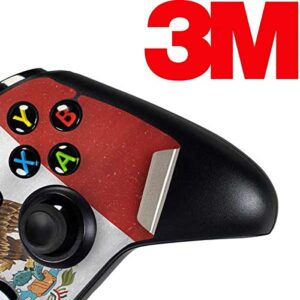 Skinit Decal Gaming Skin compatible with Xbox One Controller - Originally Designed Mexico Flag Distressed Design