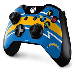 Skinit Decal Gaming Skin compatible with Xbox One Controller - Officially Licensed NFL Los Angeles Chargers Large Logo Design