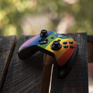 Skinit Decal Gaming Skin compatible with Xbox One Controller - Originally Designed Vertical Rainbow Flag Design