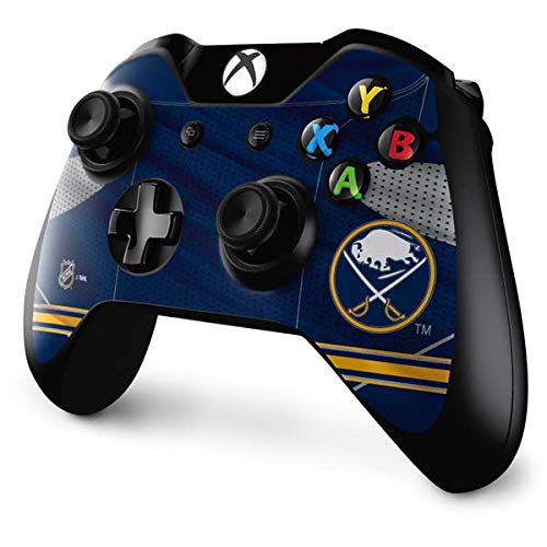 Skinit Decal Gaming Skin compatible with Xbox One Controller - Officially Licensed NHL Buffalo Sabres Home Jersey Design