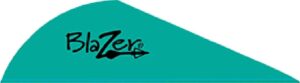 bohning blazer vanes teal 100 pk.