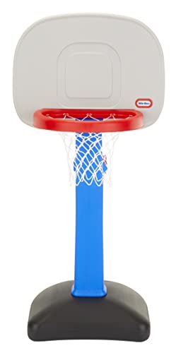 Little Tikes Easy Score Basketball Set, Blue, 3 Balls - Amazon Exclusive, 23.75 x 22 x 61 inches