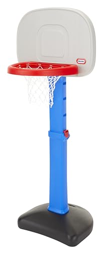 Little Tikes Easy Score Basketball Set, Blue, 3 Balls - Amazon Exclusive, 23.75 x 22 x 61 inches