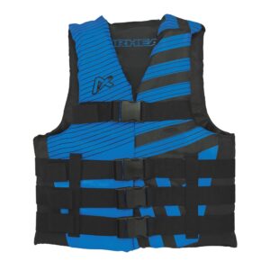 airhead men’s trend life jacket, coast guard approved, blue