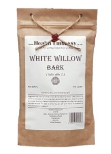 white willow bark (salix alba l. - salicis cortex) (100g)