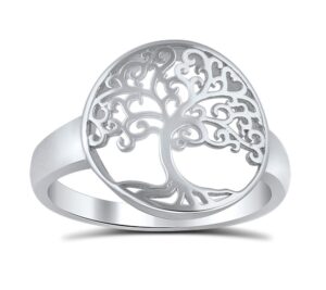 sterling silver tree of life ring (7)