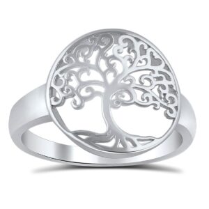 Sterling Silver Tree of Life Ring (7)