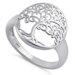 Sterling Silver Tree of Life Ring (7)