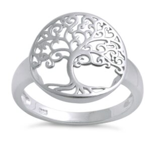 Sterling Silver Tree of Life Ring (7)