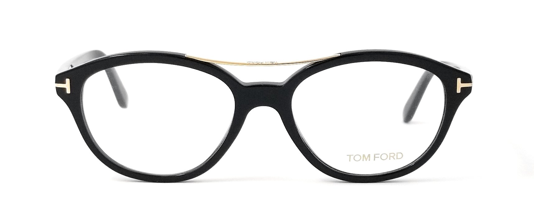 Tom Ford Prescription Eyeglasses - FT5412 001 - Shiny Black (52/17/140)