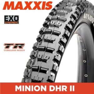 Tires Max Minion Dhr Ii 26X2.4 Bk Fold/60 Dc/Exo/Tr/Wt