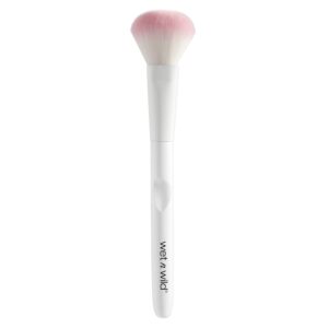 wet n wild powder brush, ultra-plush synthetic bristles for flawless application, soft touch, ergonomic handle for comfortable precision control