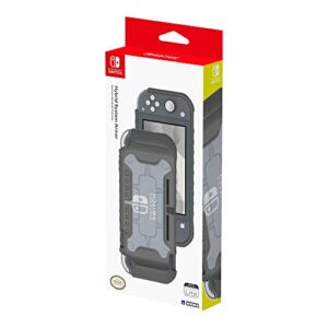 nintendo switch lite hybrid system armor (gray) by hori - officially licensed by nintendo