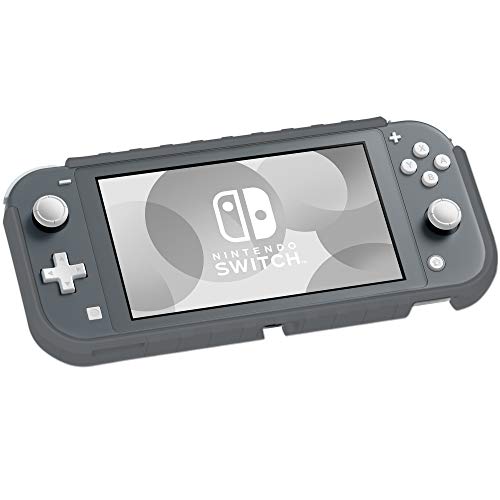 Nintendo Switch Lite Hybrid System Armor (Gray) by HORI - Officially Licensed by Nintendo