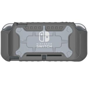 Nintendo Switch Lite Hybrid System Armor (Gray) by HORI - Officially Licensed by Nintendo