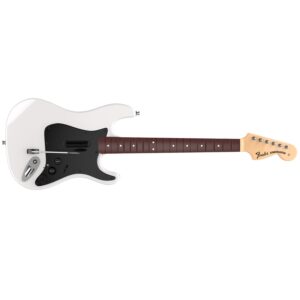 rock band 4 wireless fender stratocaster guitar controller for playstation 4 - white