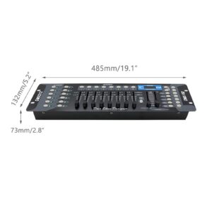 Dmx Controller, Dmx Console,192CH Dmx512 Console, With 2m/6.6 ft DMX Signal Cable, Controller Panel Use For Editing Program Of Stage Lighting Runing