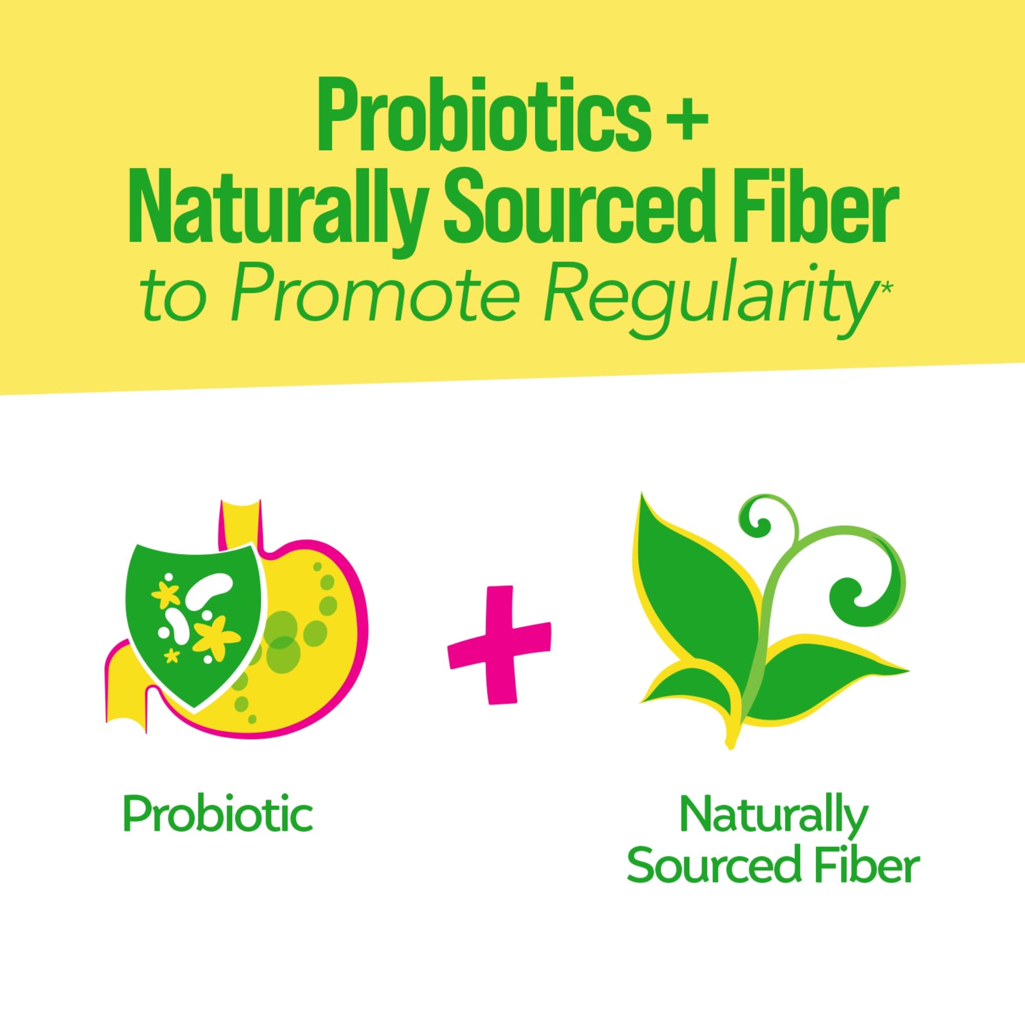 Culturelle Kids Probiotic + Fiber Packets (Ages 1+) - 24 Count - Digestive Health & Immune Support - Helps Restore Regularity (Packaging may vary)