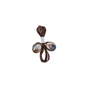 Intercession Catholic Scapular (Traditional Brown - Small)