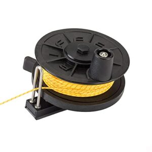 low pro horizontal reel (125ft x 600 lb spectra line)- flat mount