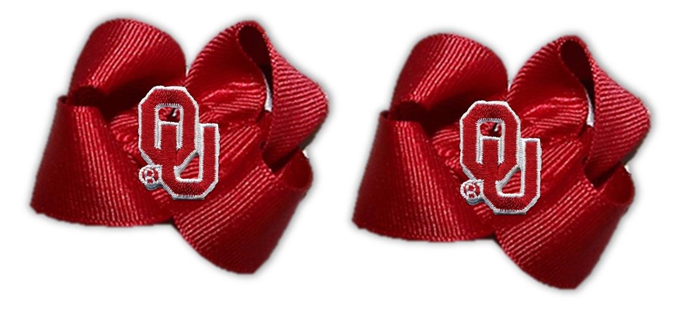 Oklahoma Toddler Bow Pair