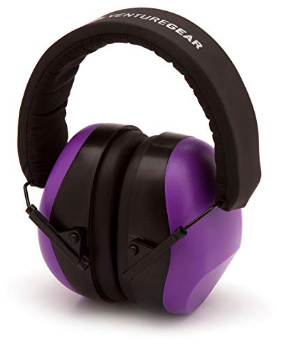 Venture Gear VG80 Series Adult Hearing Protection Earmuff, Purple, VG Clamshell, one Size (VGPM8065C)