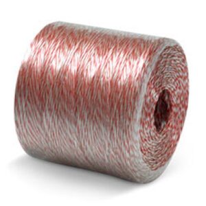 conduit pull line - white & red - 2200', 500 lbs tensile, 10# tube (1 tube/spiral wrap) - cwc-027430