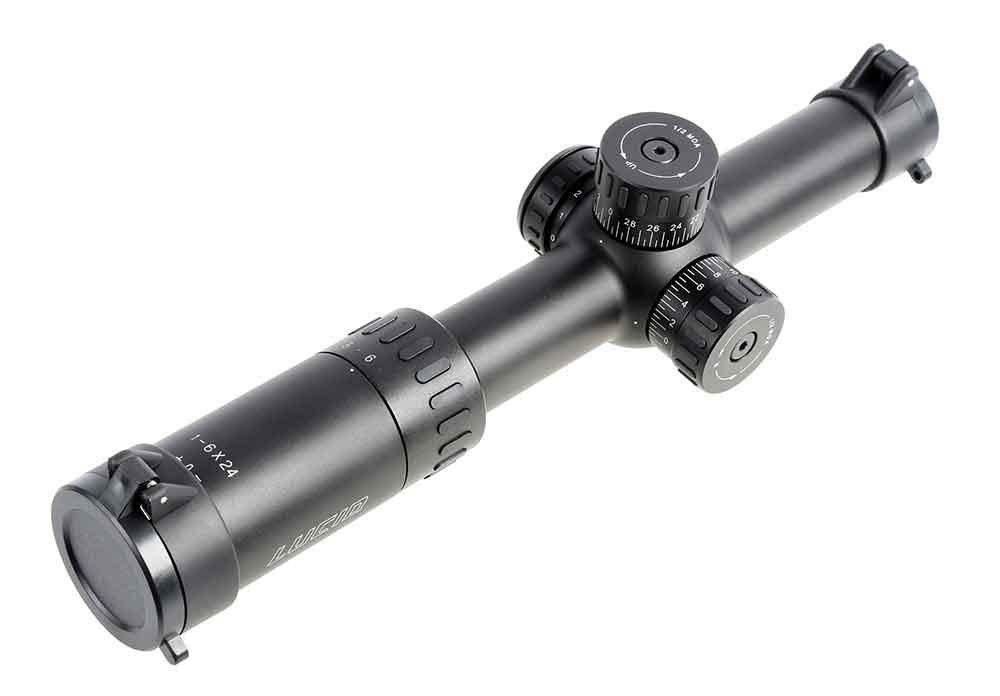 Lucid L7 Riflescope 1-6x24 P7, Black (L-1624-P7)