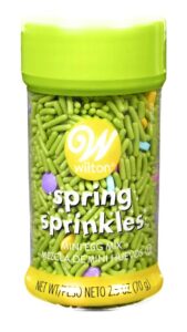 wilton mini egg mix sprinkles, 2.5 oz