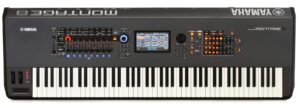 yamaha montage8 88-key synthesizer workstation, black