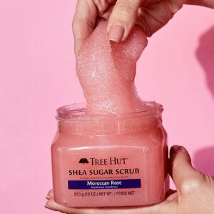 Tree Hut Shea Sugar Scrub Moroccan Rose ~ 18 oz