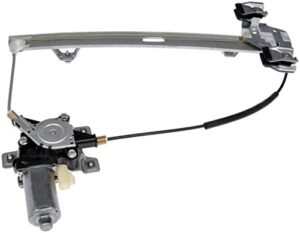 dorman 751-707 rear driver side power window regulator and motor assembly compatible with select hummer models