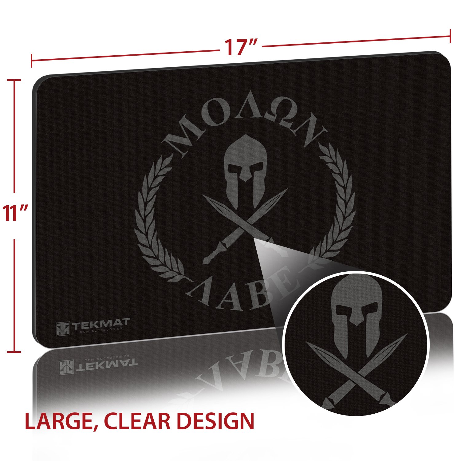 TekMat Molon Labe Come and Take Them Cleaning Mat