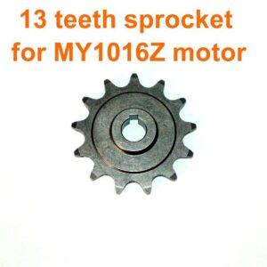 L-faster Unite motor 1016Z 1018 13 teeth pinion gear motor applicable to ordinary bicycle chain wheel 13 teeth sprocket