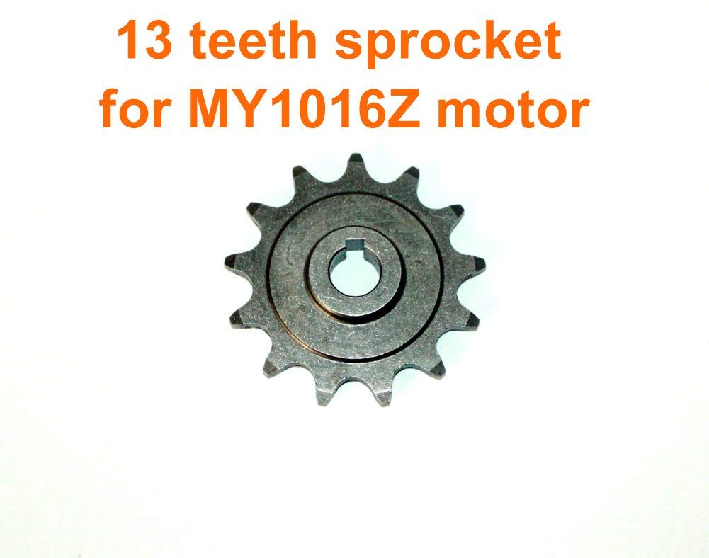 L-faster Unite motor 1016Z 1018 13 teeth pinion gear motor applicable to ordinary bicycle chain wheel 13 teeth sprocket