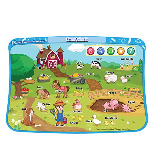 VTech Touch and Learn Activity Desk Deluxe Expansion Pack - Get Ready for Preschool (Packaging May Vary)