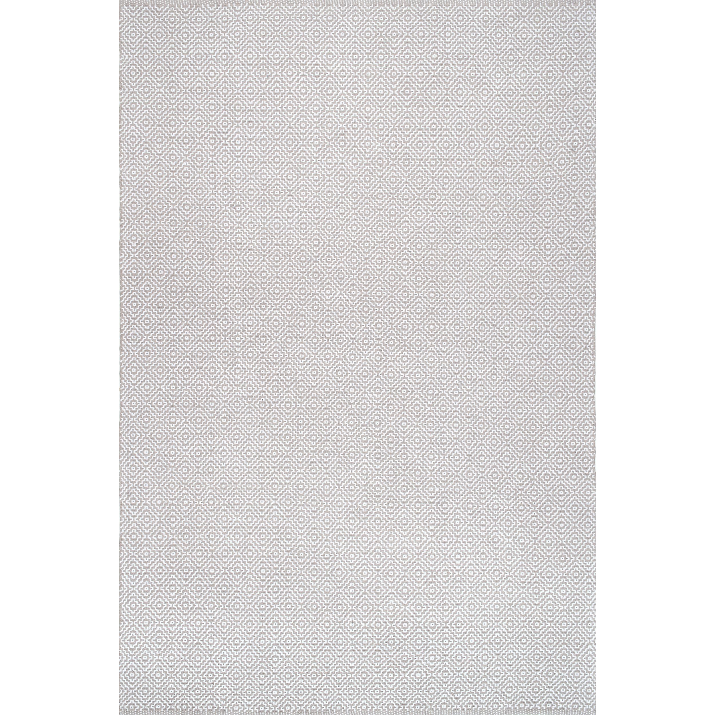 nuLOOM Lorretta Geometric Cotton Area Rug, 9x12, Taupe