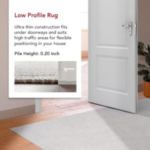 nuLOOM Lorretta Geometric Cotton Area Rug, 9x12, Taupe