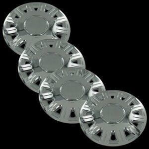 overdrive brands chrome 16" hub cap wheel covers for ford crown victoria - set of 4