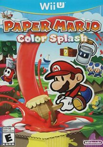 paper mario: color splash - wii u standard edition